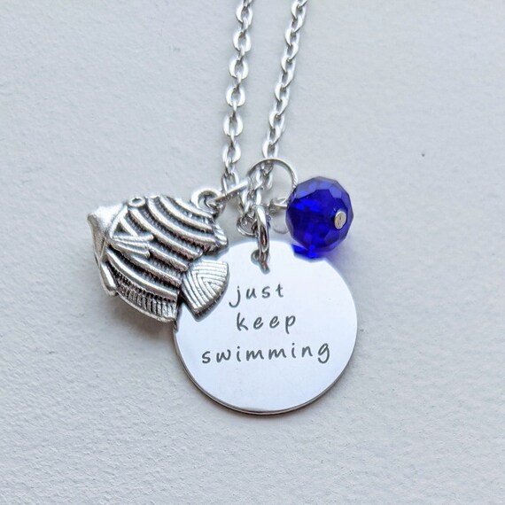 Finding Dory Inspired Necklace Finding Nemo Inspired Necklace Disney Pixar Jewelry