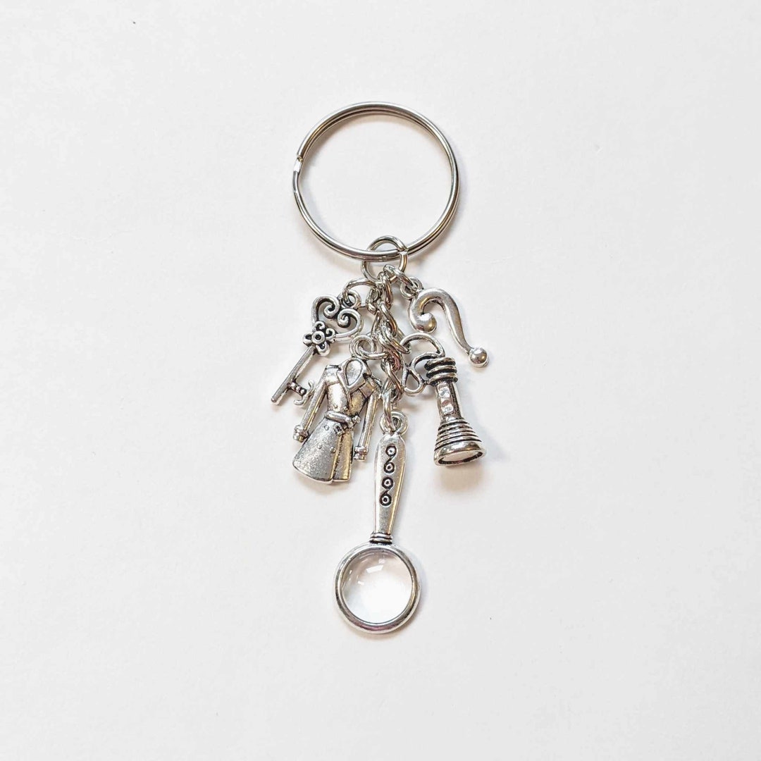 Nancy Drew Inspired Keychain, Young Sleuth Keychain, Fandom Keychain ...