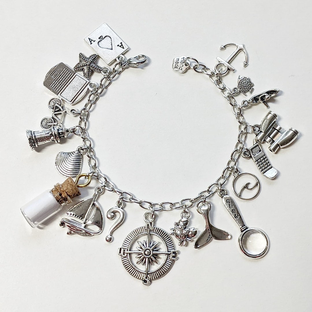 ND Deception Island Inspired Charm Bracelet, ND Game Inspired Charm ...
