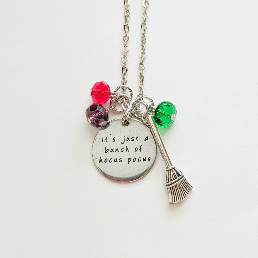 Hocus Pocus Inspired Necklace Jewelry, Sanderson Sister Inspired ...