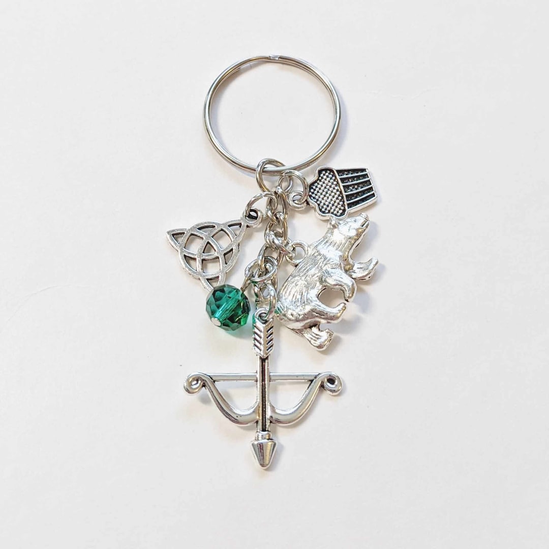 Merida Inspired Keychain, Disney Keychain, Fandom Keychain, Charmed ...