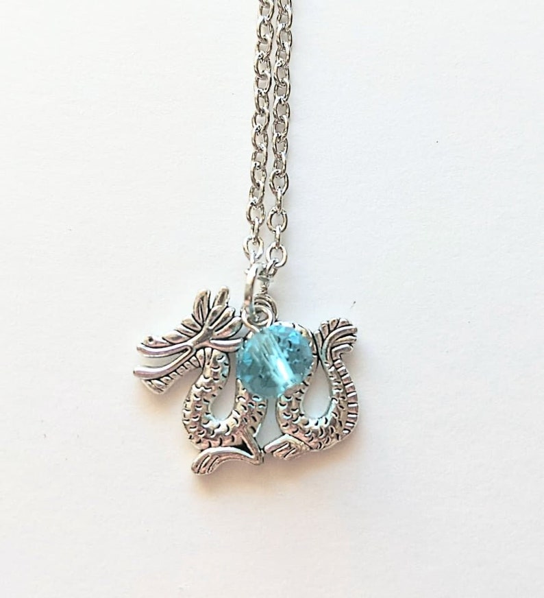 Raya Dragon Inspired Necklace Sisu Inspired Necklace - Etsy