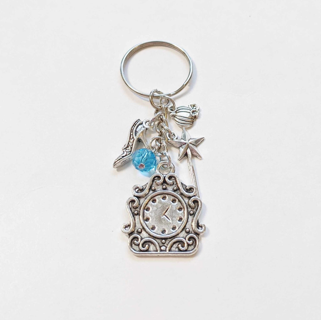 Cinderella Inspired Keychain, Disney Keychain, Fandom Keychain, Charmed ...
