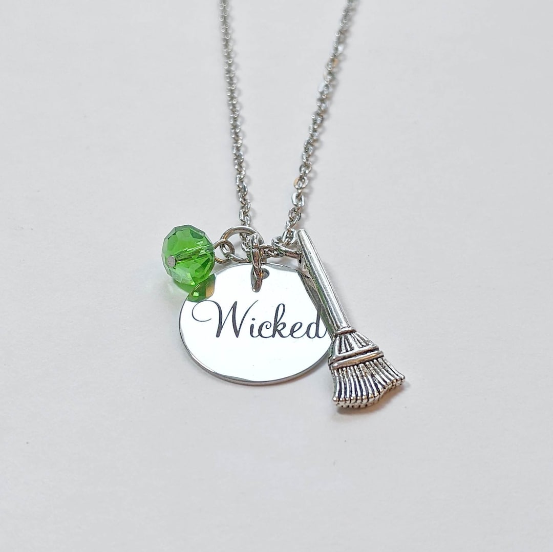 Wicked Inspired Necklace, Elphaba Inspired Necklace, Glinda Inspired ...