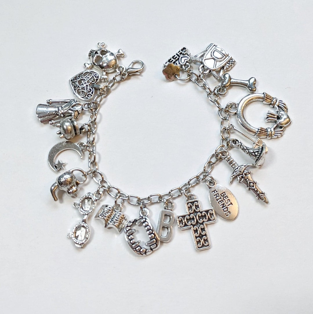 Vampire Slayer Charm Bracelet - Etsy