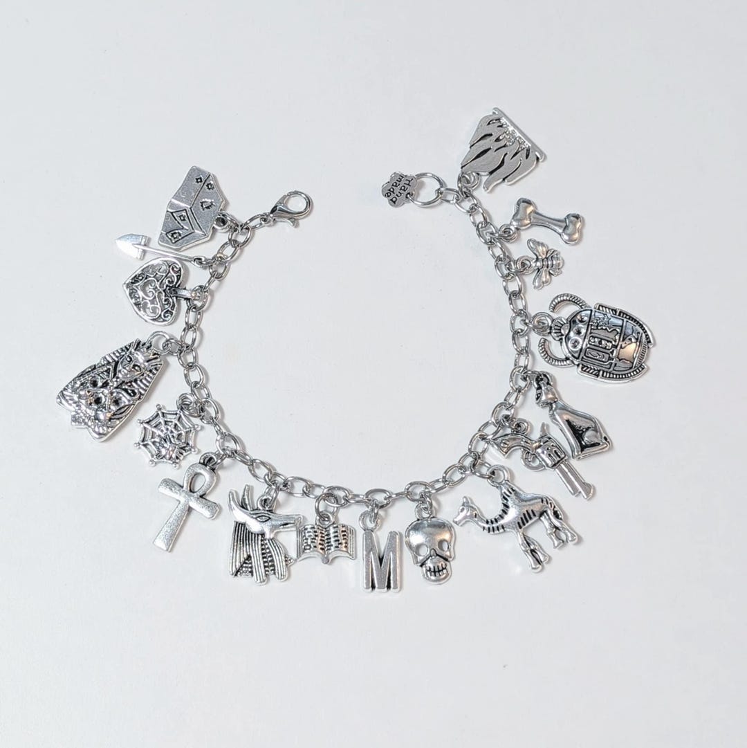Mummy Inspired Charm Bracelet - Etsy