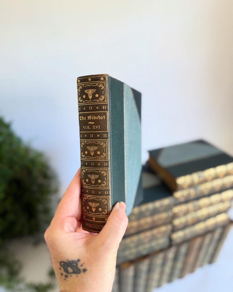 The Bibelot – Complete 21 Volume Set, Testimonial Edition (W.H. Wise ...