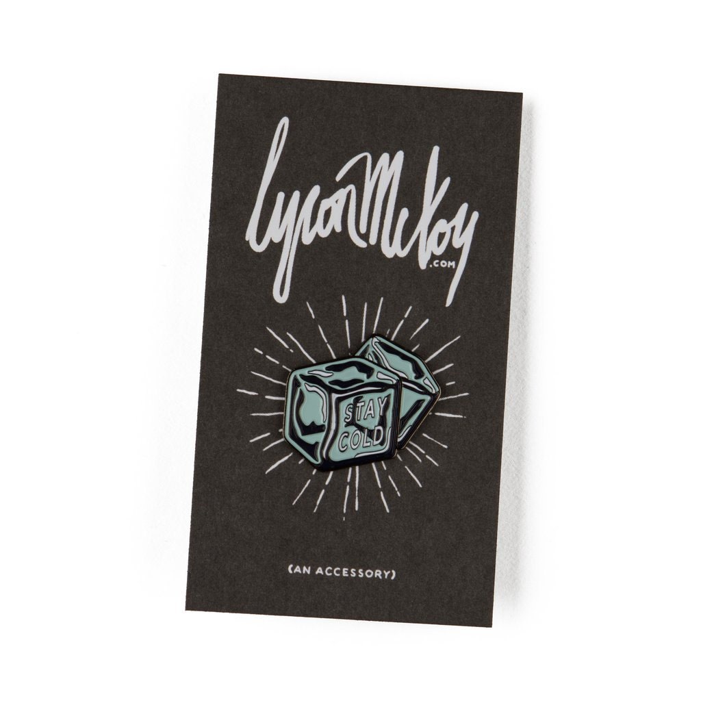 Stay Cold Enamel Pin - Etsy