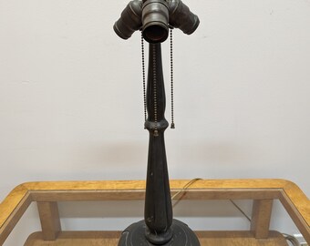 HANDEL Bronze Table Lamp Base 1920's - Etsy