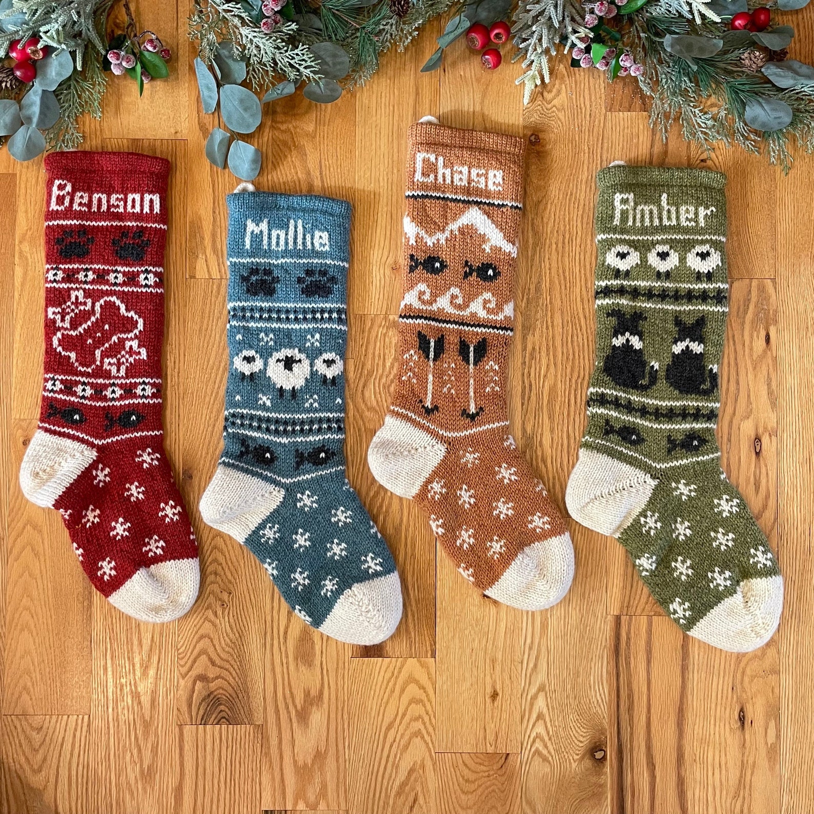 Create Your Own Holiday Stocking pattern Download - Etsy