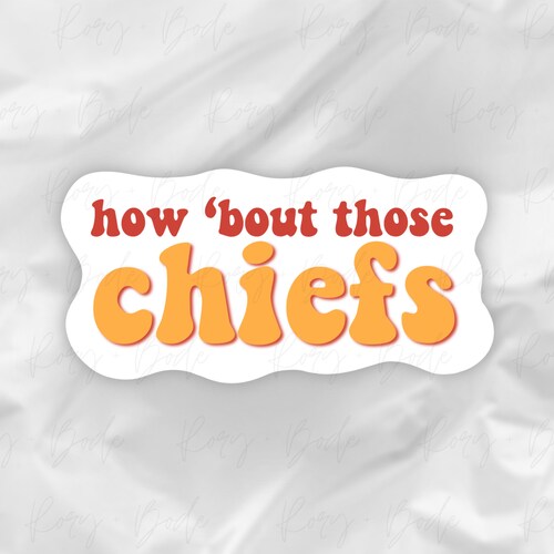 Kansas City Chiefs Emoji Sticker - Etsy