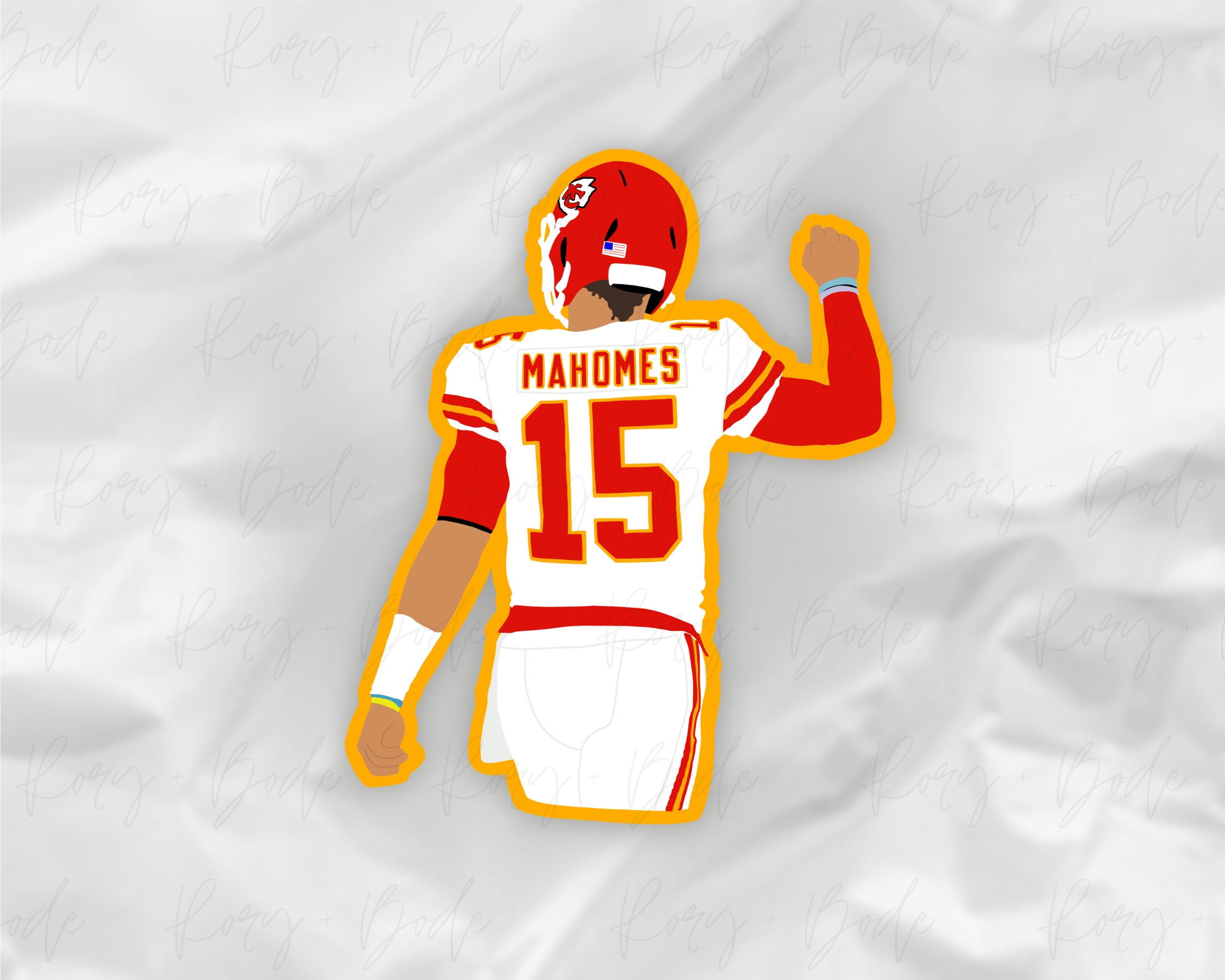 Patrick Mahomes, Mahomes Sticker, Chiefs Kingdom, Kansas City Chiefs ...