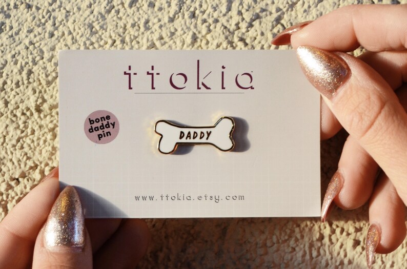 Bone Daddy Lapel Pin - Etsy