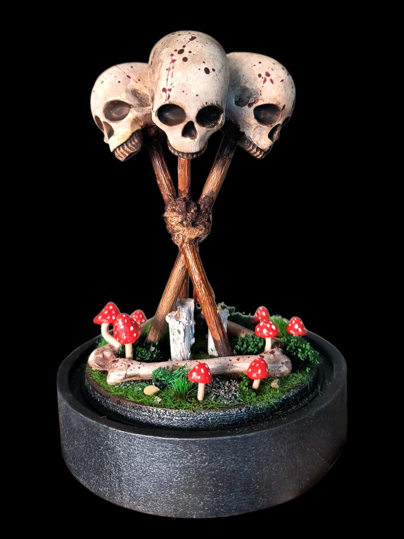 Mushroom Themed Hand Crafted DBD Totem - Etsy UK