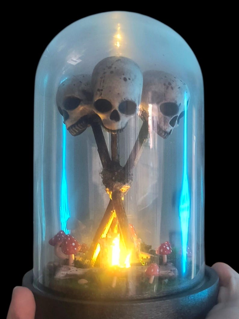 Mushroom Themed Hand Crafted DBD Totem - Etsy UK