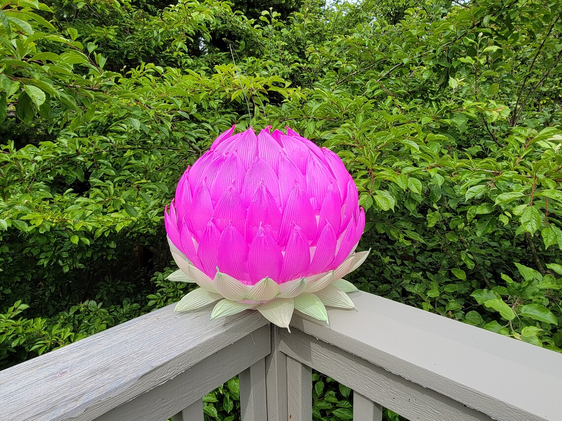 Korean Lotus Lantern Kit Large | Etsy