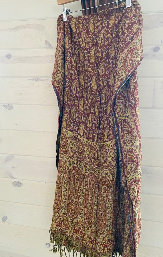 Vintage womens scarf - Gem