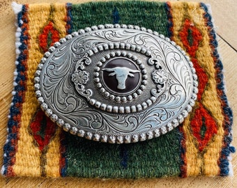 Cow Steer Belt Buckle Bull Cow Ranch Texas Cowsteers Western Buckles ...