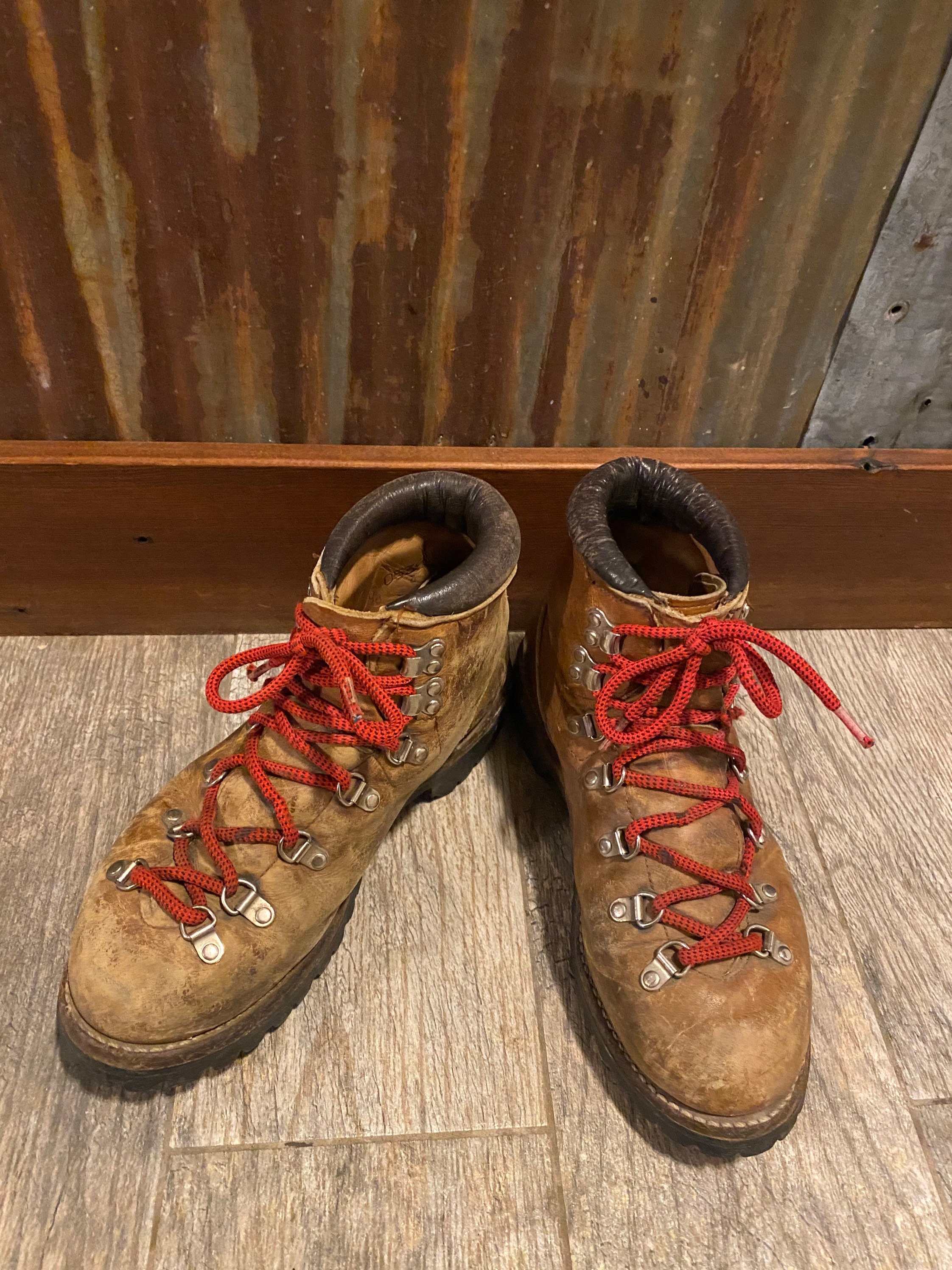 Vintage Red Wing Hiking Boots - Etsy Canada