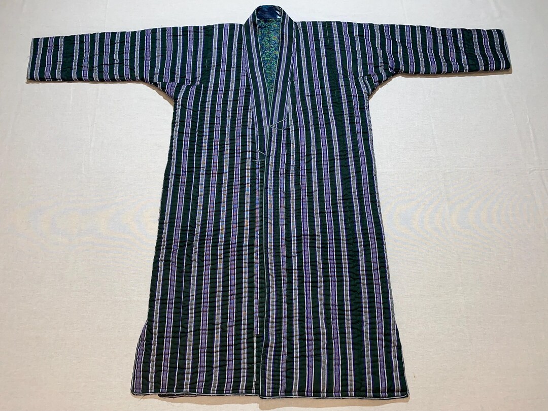 Uzbek Warm Quilted Chapan, Coat, Cotton Padded Handmade Unisex Robe ...