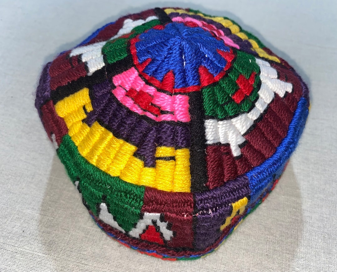 Uzbek Cap, Suzani Hat, Uzbek Doppi, Boho Hippie Hat, Ethnic Tribal Hat ...
