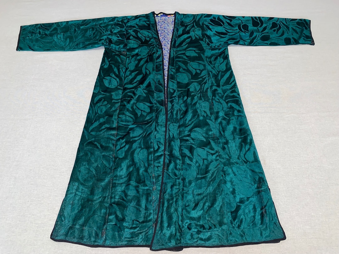 UZBEK CHAPAN, Vintage Uzbek Coat, Handmade Uzbek Robe, Uzbekistan ...