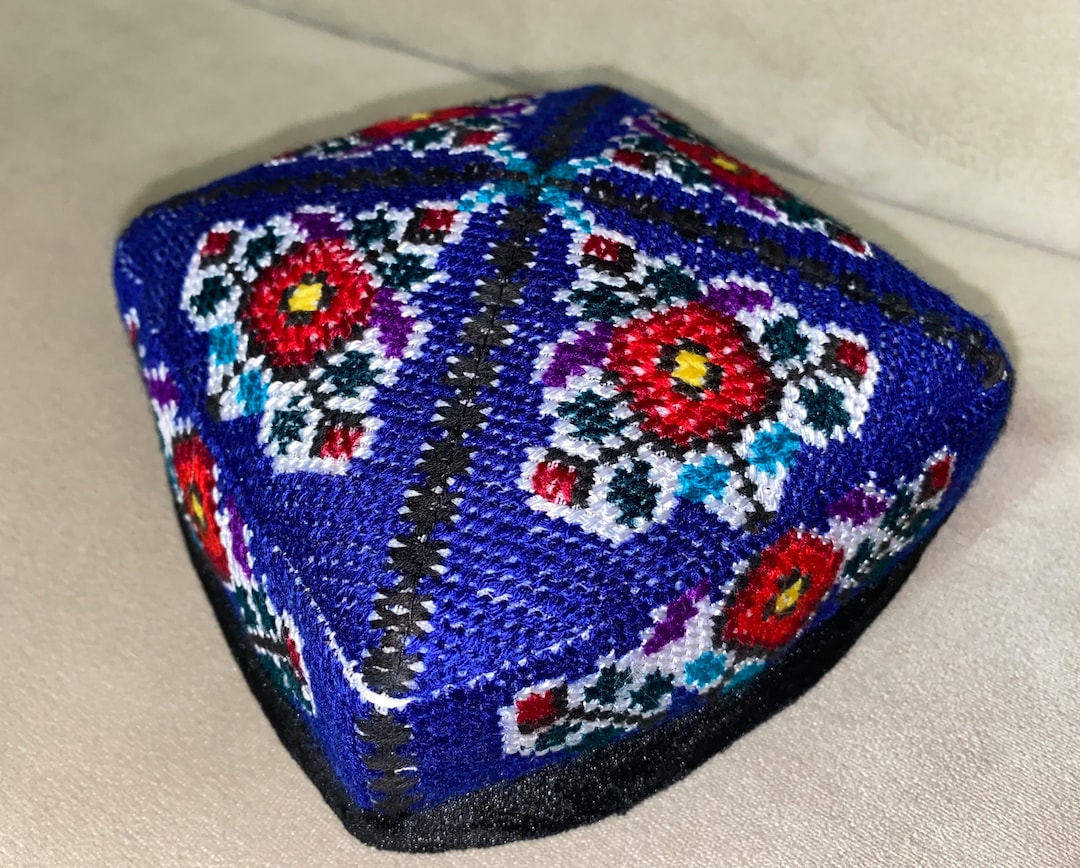 Uzbek Cap, Suzani Hat, Uzbek Doppi, Boho Hippie Hat, Ethnic Tribal Hat ...