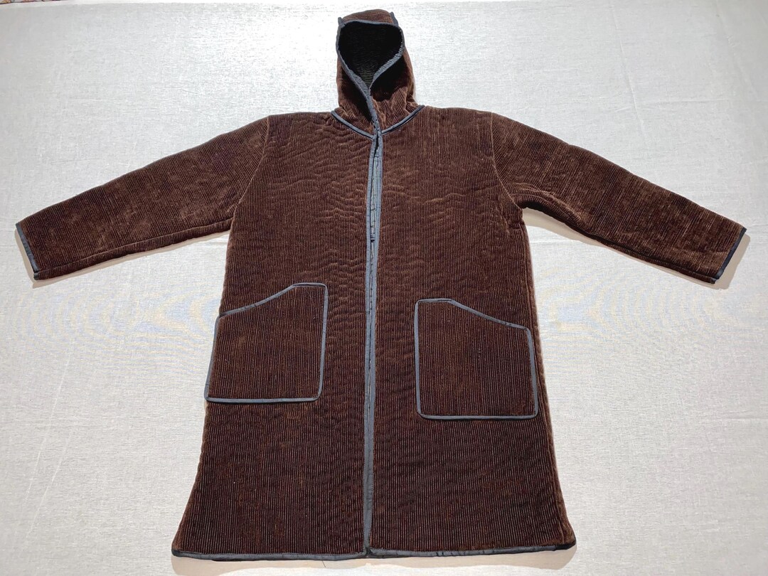 Uzbek Chapan, Handwoven Warm Quilted Coat, Cotton Padded Handmade ...