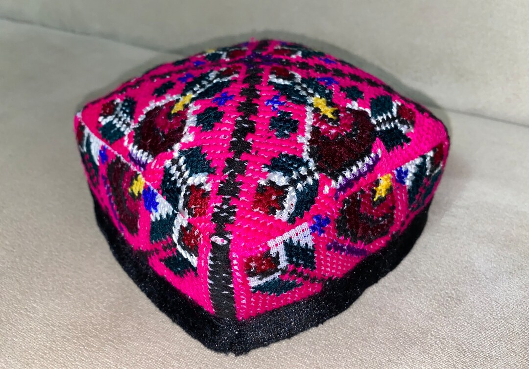 Uzbek Cap, Suzani Hat, Uzbek Doppi, Boho Hippie Hat, Ethnic Tribal Hat ...