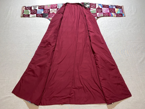 UZBEK CHAPAN, patchwork vintage suzani coat, handmade… - Gem