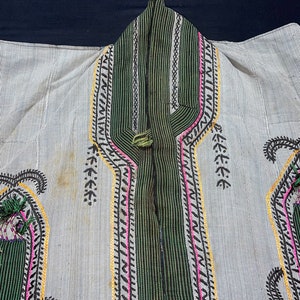 Antique Rare Handwoven Embroidered Cape Paranja Uzbek Chapan Handvoven ...