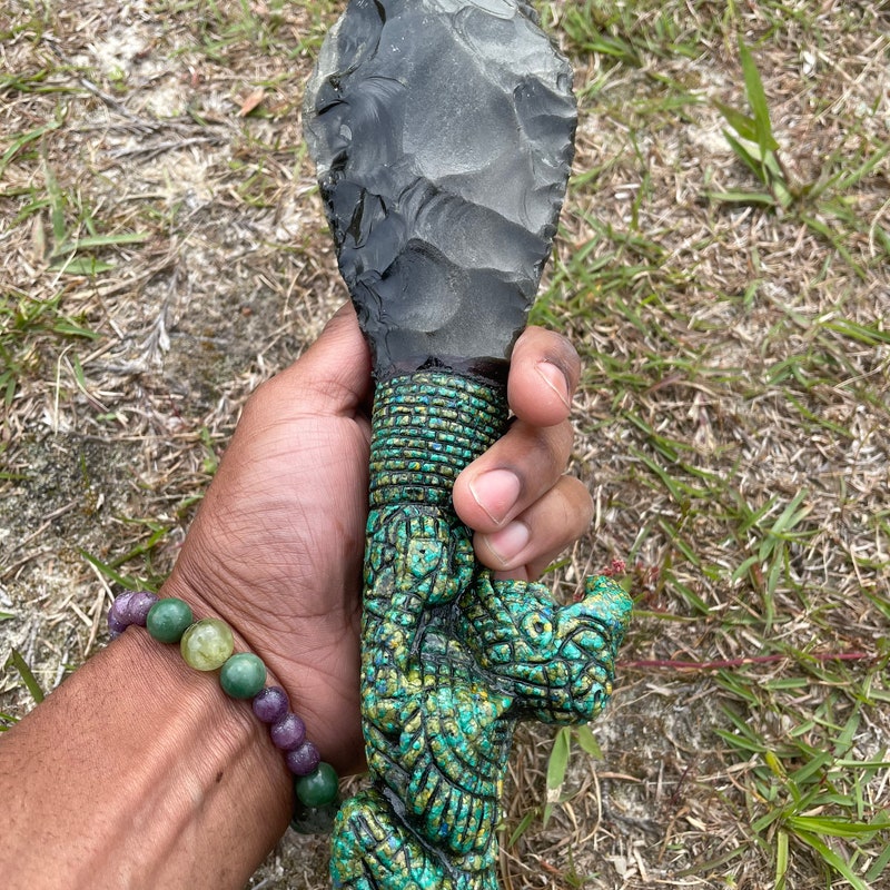 Obsidian Knife - Etsy