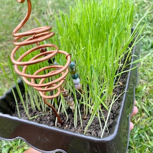 Handmade Pure Copper Garden and Farming Electro Culture Antenna ...