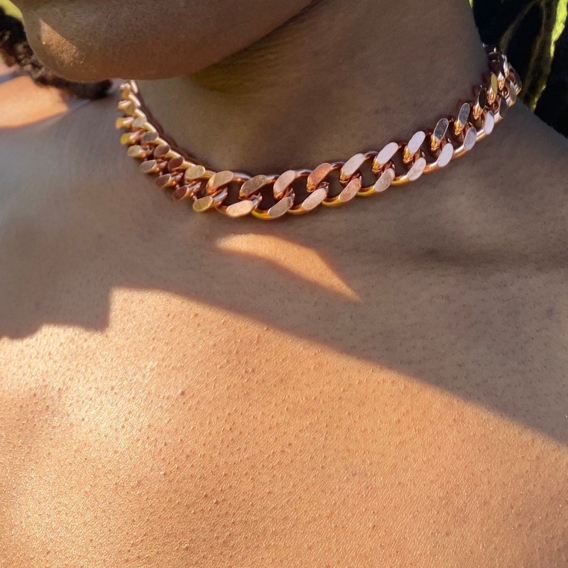 Cuban Link Choker - Etsy