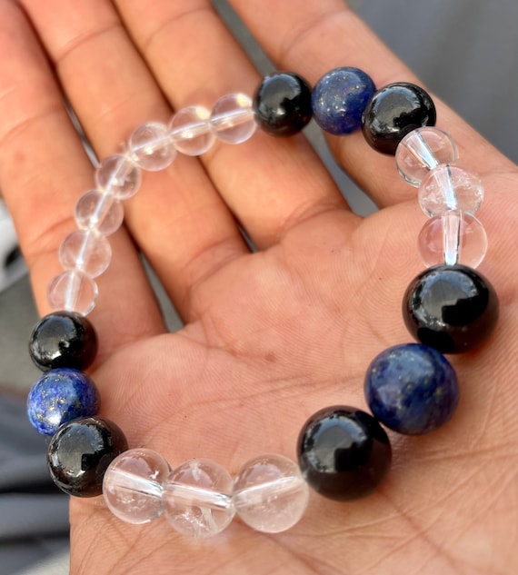 Lapis lazuli and black tourmaline together store