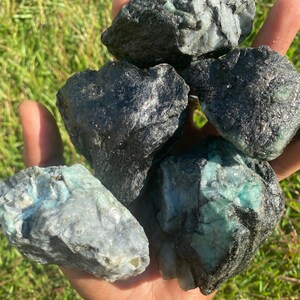 Natural Large Emerald Crystal - Etsy