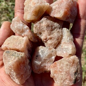 Natural Sunstone (raw Crystal) - Etsy