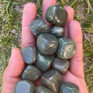 Natural Jade Tumbled Gemstone - Etsy