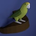 Papercraft Parrot Crafts Art Home Decoration DIY - Etsy