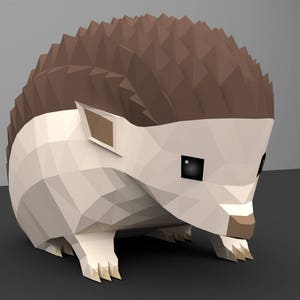 Papercraft, Hedgehog, Crafts, Art, Home, Decoration, DIY, Handmade ...
