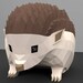 Papercraft, Hedgehog, Crafts, Art, Home, Decoration, DIY, Handmade ...