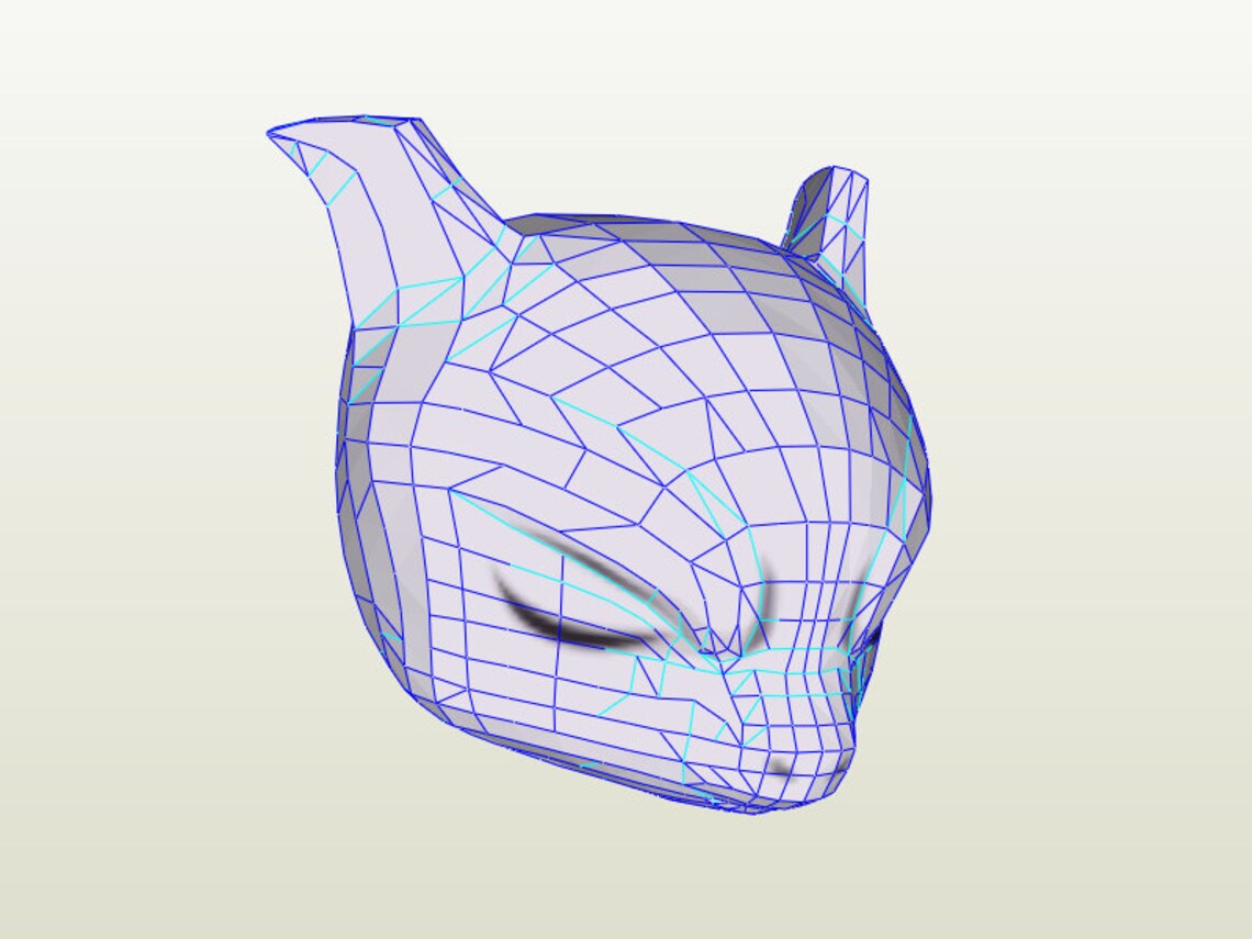 Mascara De Mewtwo / Mewtwo Mask, Pokemon Universe. Papercraft ...