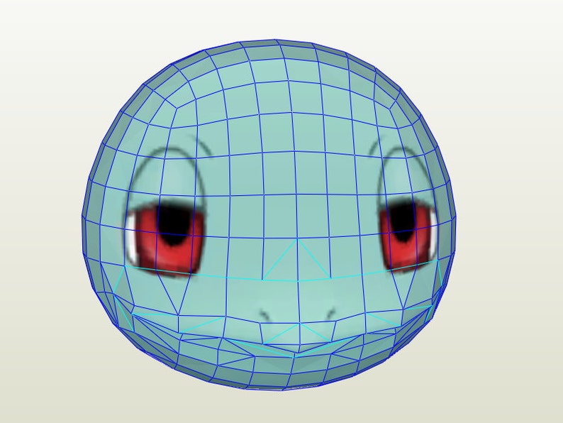 Mascara de Squirtle / Squirtle Mask, pokemon universe. Papercraft ...