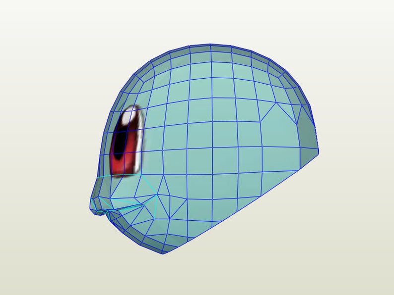 Mascara de Squirtle / Squirtle Mask, pokemon universe. Papercraft ...