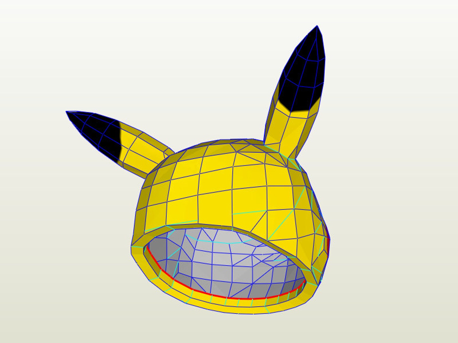 Mascara De Pikachu / Pikachu Mask Pokemon Universe. - Etsy