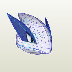Mascara de Lugia / Lugia Mask pokemon universe. Papercraft / | Etsy