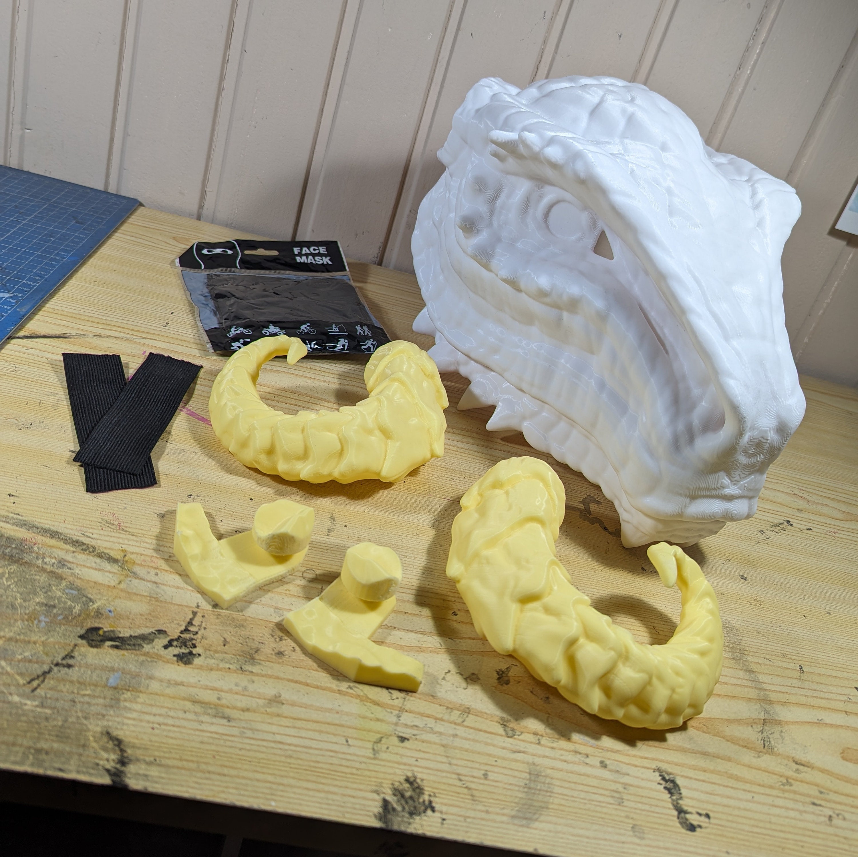 Argonian Reptile Head Mask DIY 3d Printed Kit - Etsy