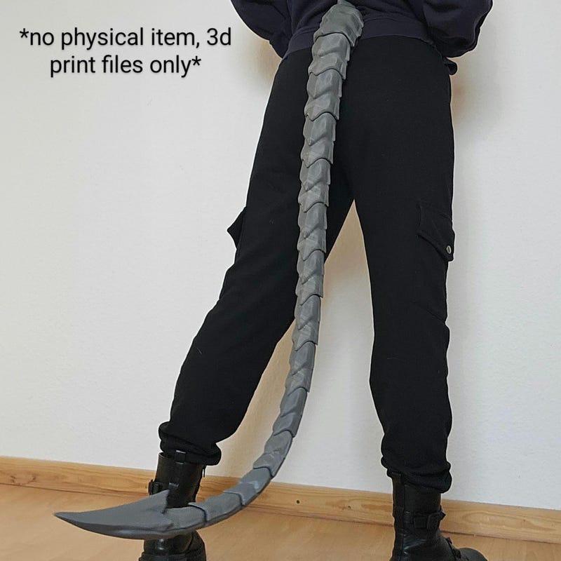 Demon Tail - Etsy