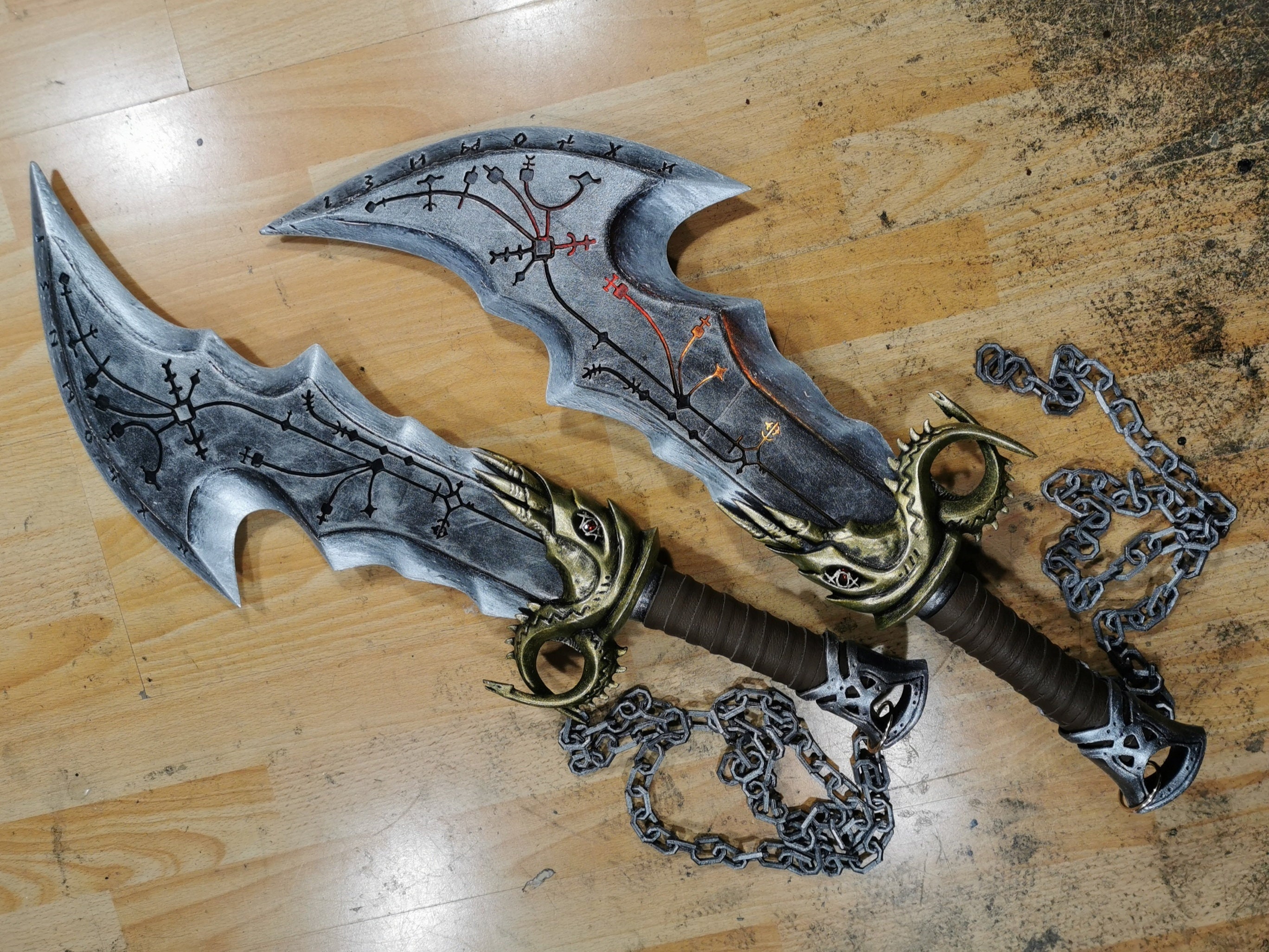 God Of War Blades Of Exile Replica