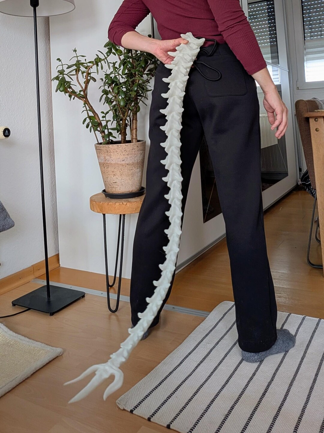Spine Tail Articulated Digital 3d Print Files - Etsy